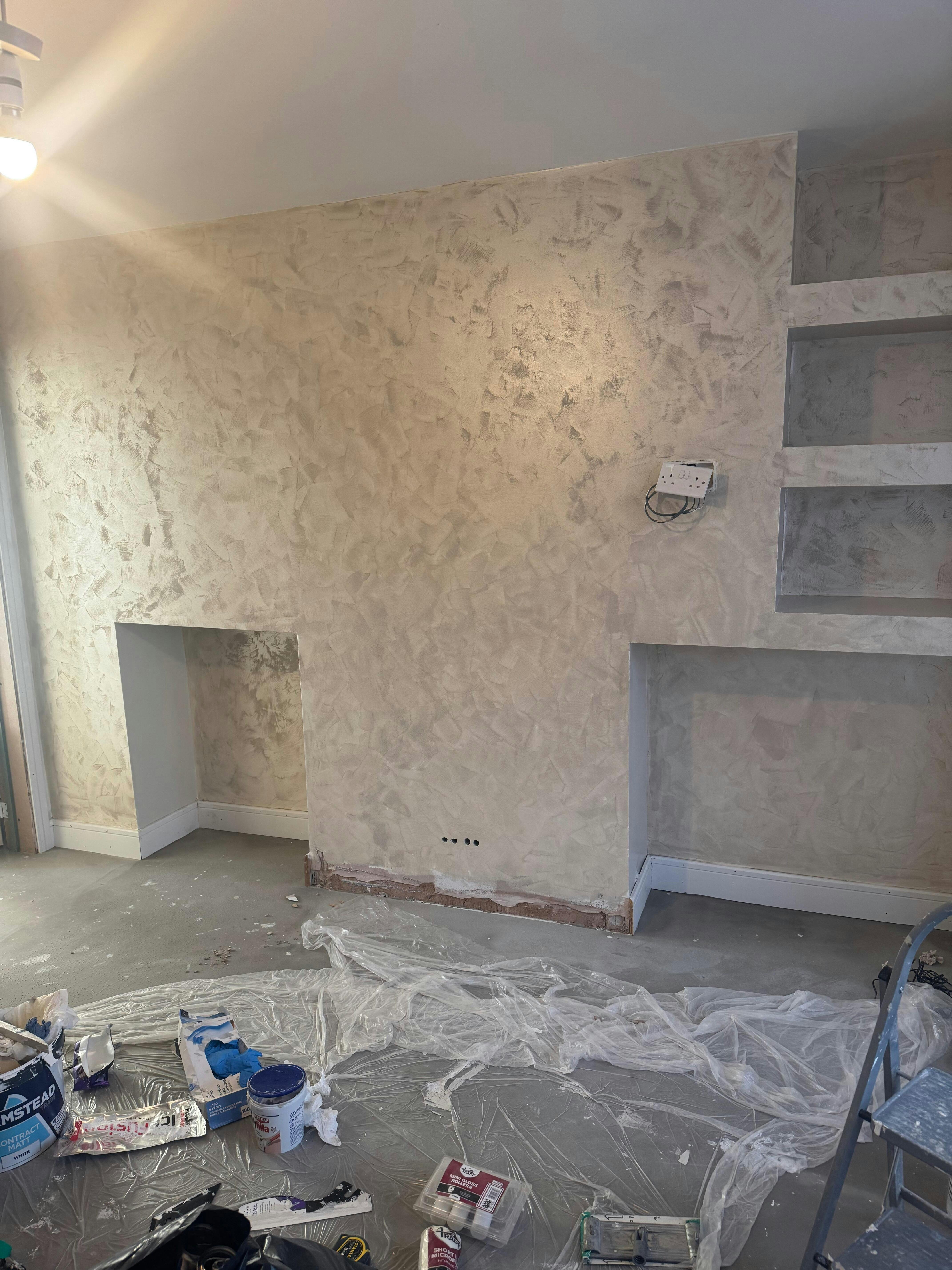 Silver Sand - Opgewaaid zand effect - Decoratieve verf - Primacol ...