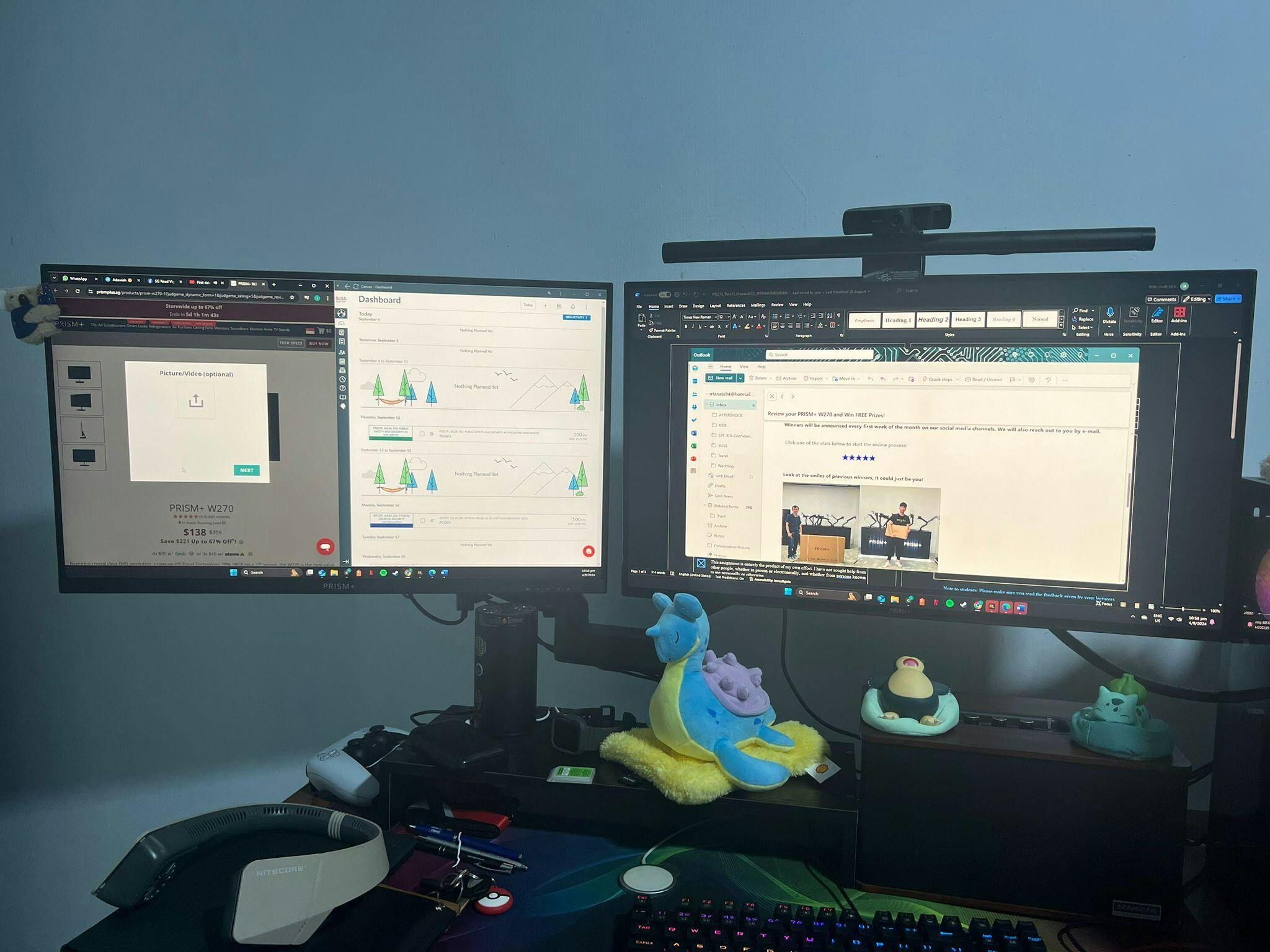 PRISM+ W270 - 27" 120Hz IPS Productivity Monitor – PRISM+ Singapore