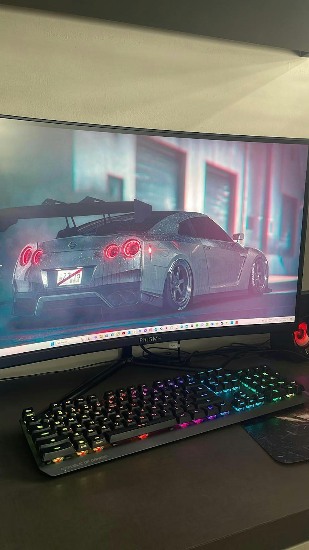 PRISM+ X270 PRO - 27" WQHD 165Hz Curved Gaming Monitor – PRISM+ Singapore