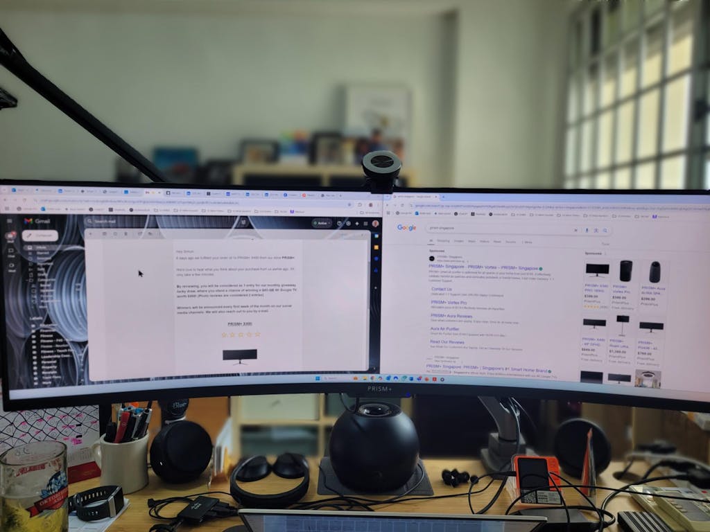 PRISM+ X490 - 49" DFHD Ultrawide 144Hz Curved Gaming Monitor – PRISM+ ...