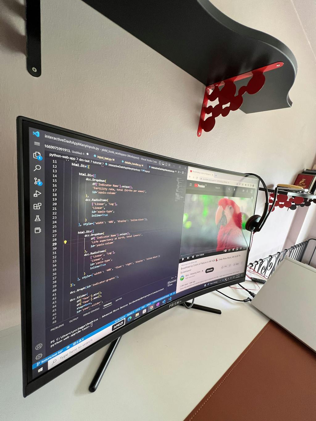 PRISM+ C270 - 27 inch FHD 75Hz Curved Monitor