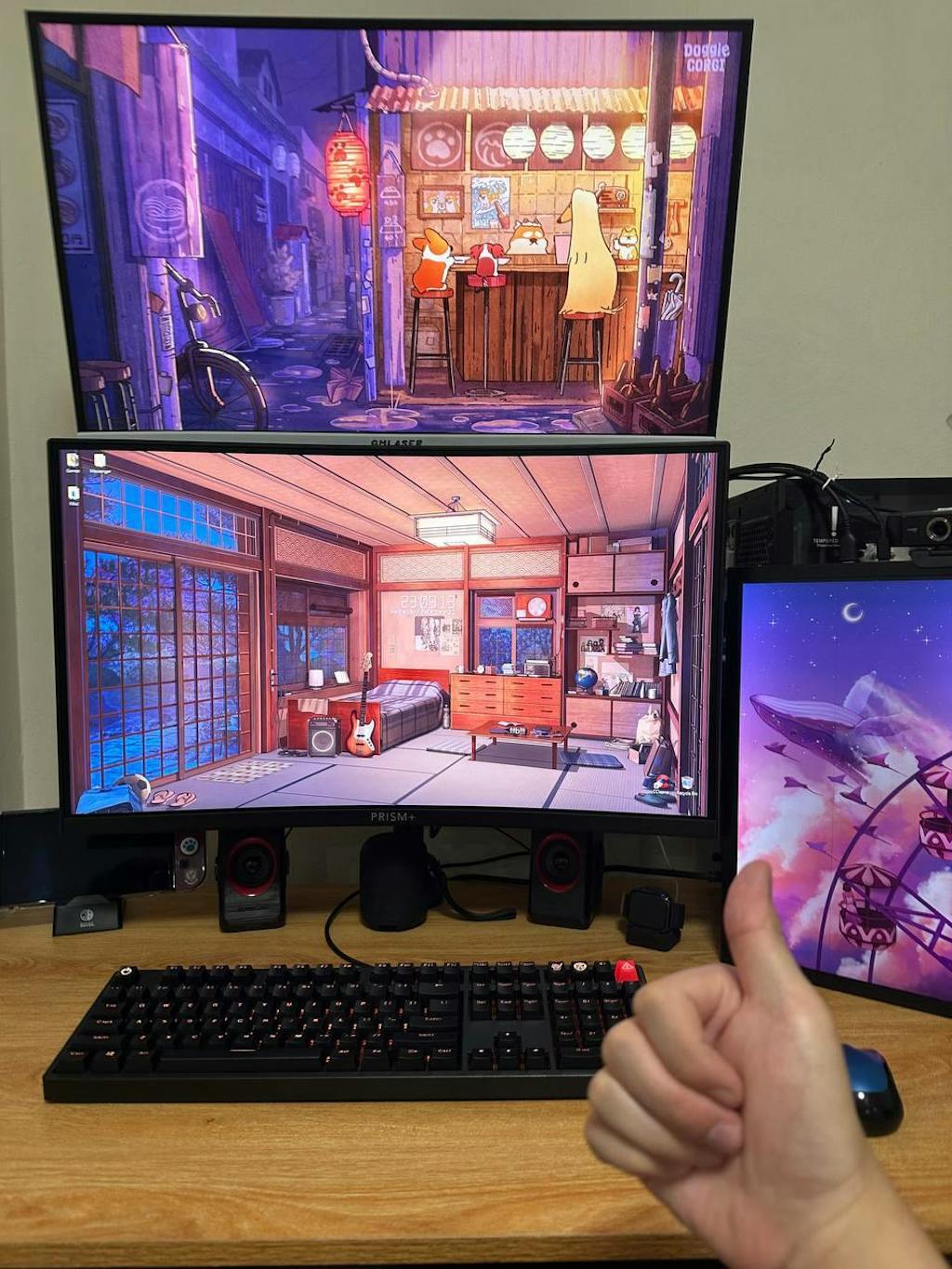 PRISM+ C270 - 27 inch FHD 75Hz Curved Monitor