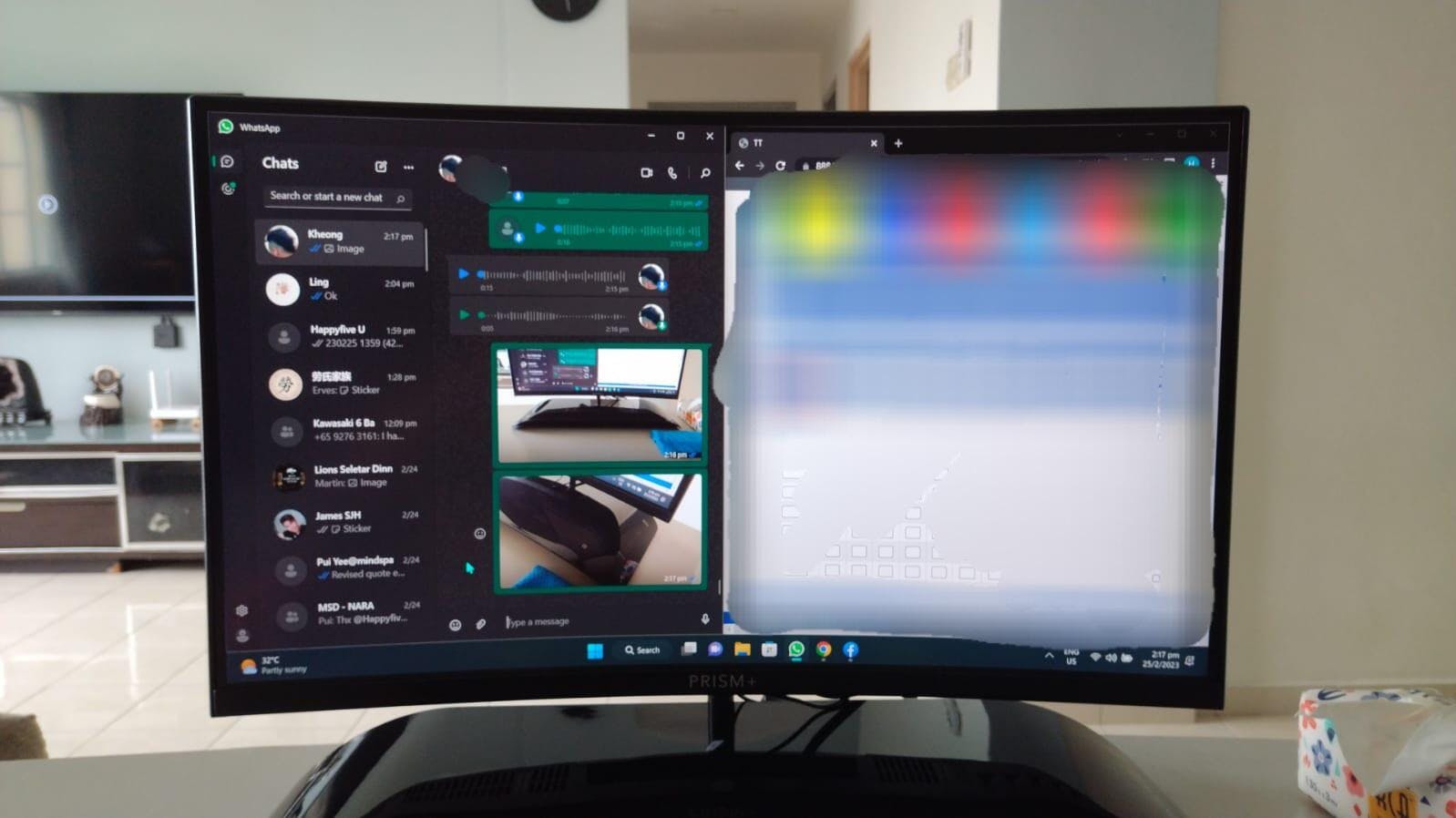 PRISM+ C270 - 27 inch FHD 75Hz Curved Monitor