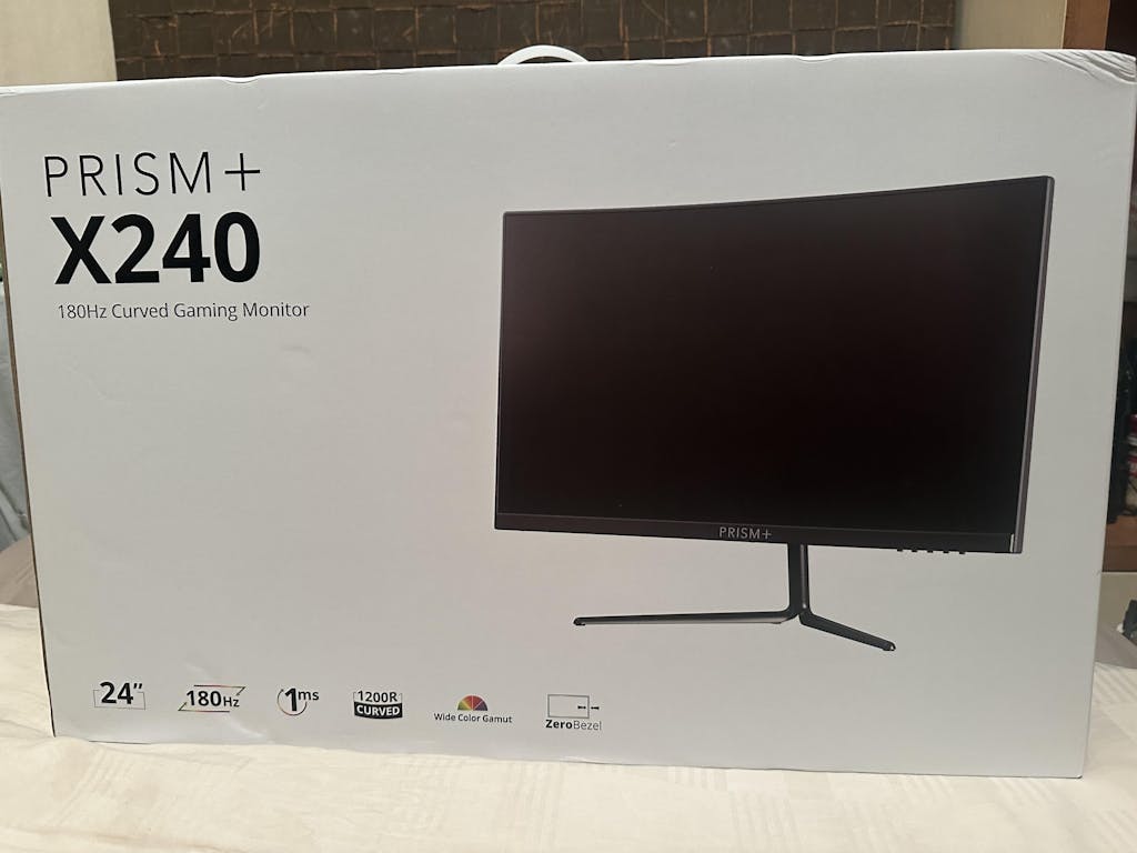 PRISM+ X240 - 24" 180Hz Curved Gaming Monitor