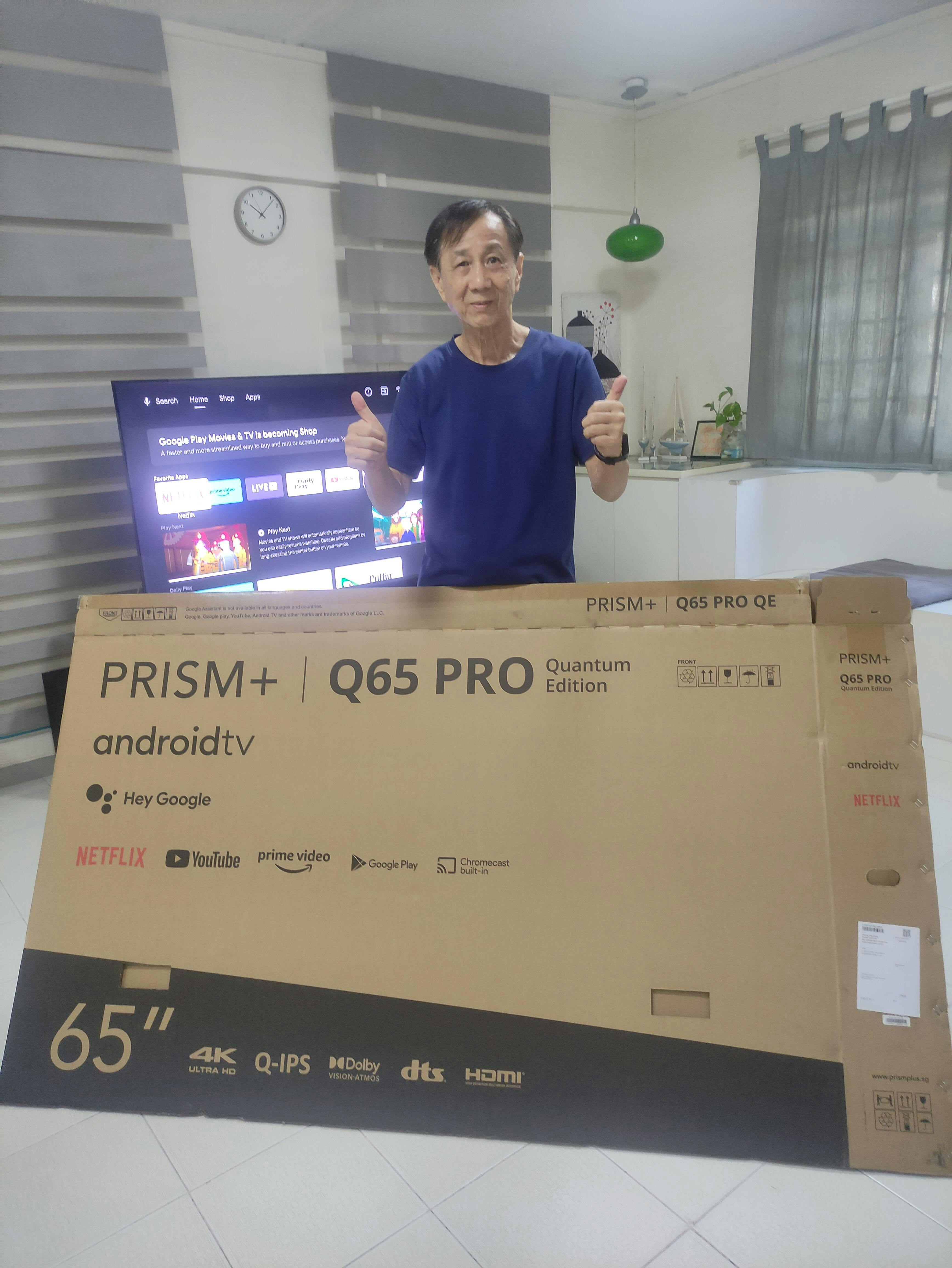 PRISM+ Q65-QE - 65 inch 4K Android TV