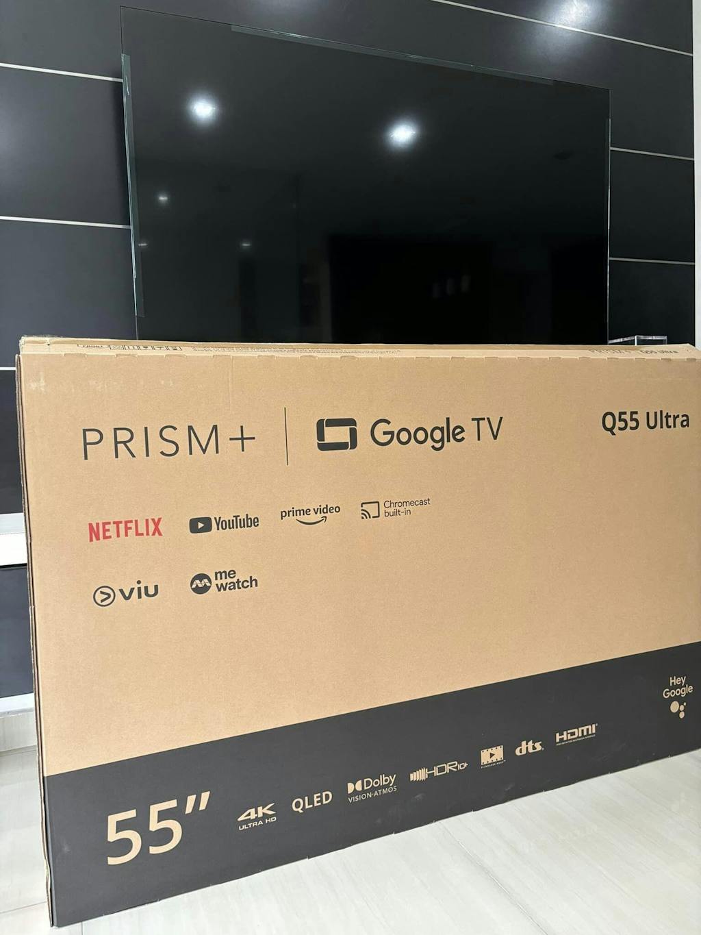 PRISM+ Q55 Ultra Google TV