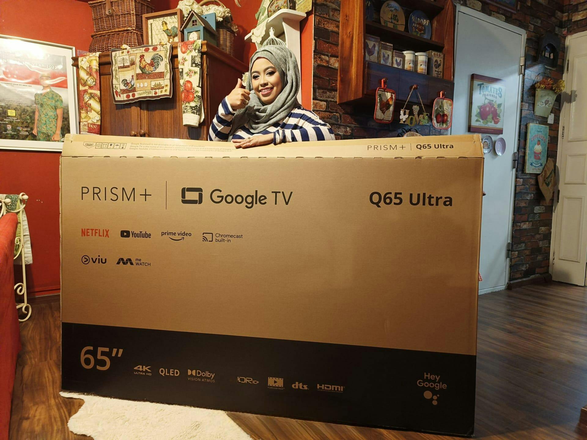 PRISM+ Q65 Ultra QLED Google TV