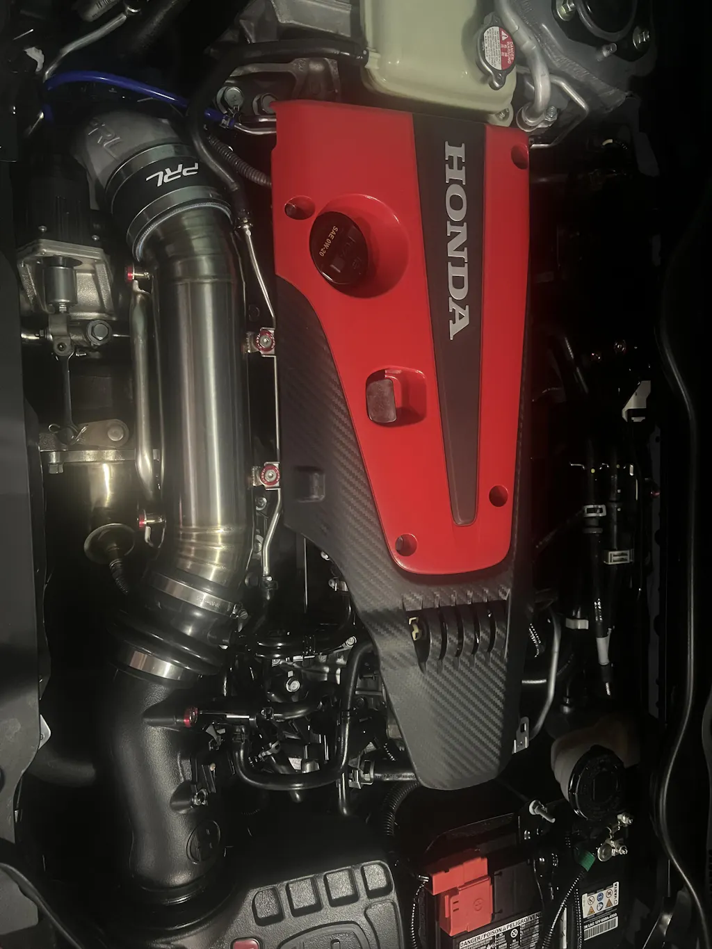 2017-2021 Honda Civic Type-R FK8 Titanium Turbocharger Inlet Pipe Kit ...