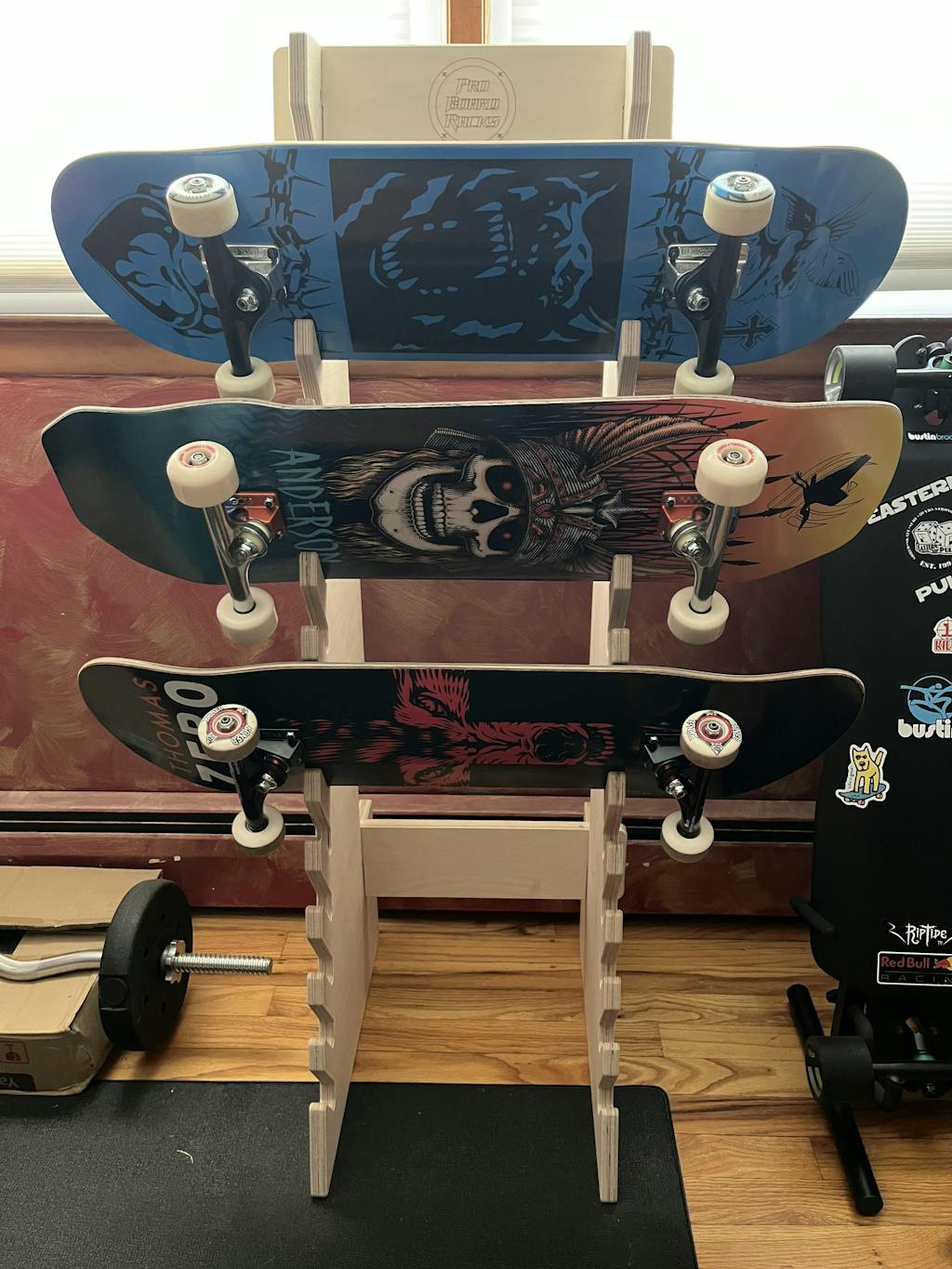 Deckhand Skateboard Floor Display Rack | Skateboard Holder Floor Stand ...