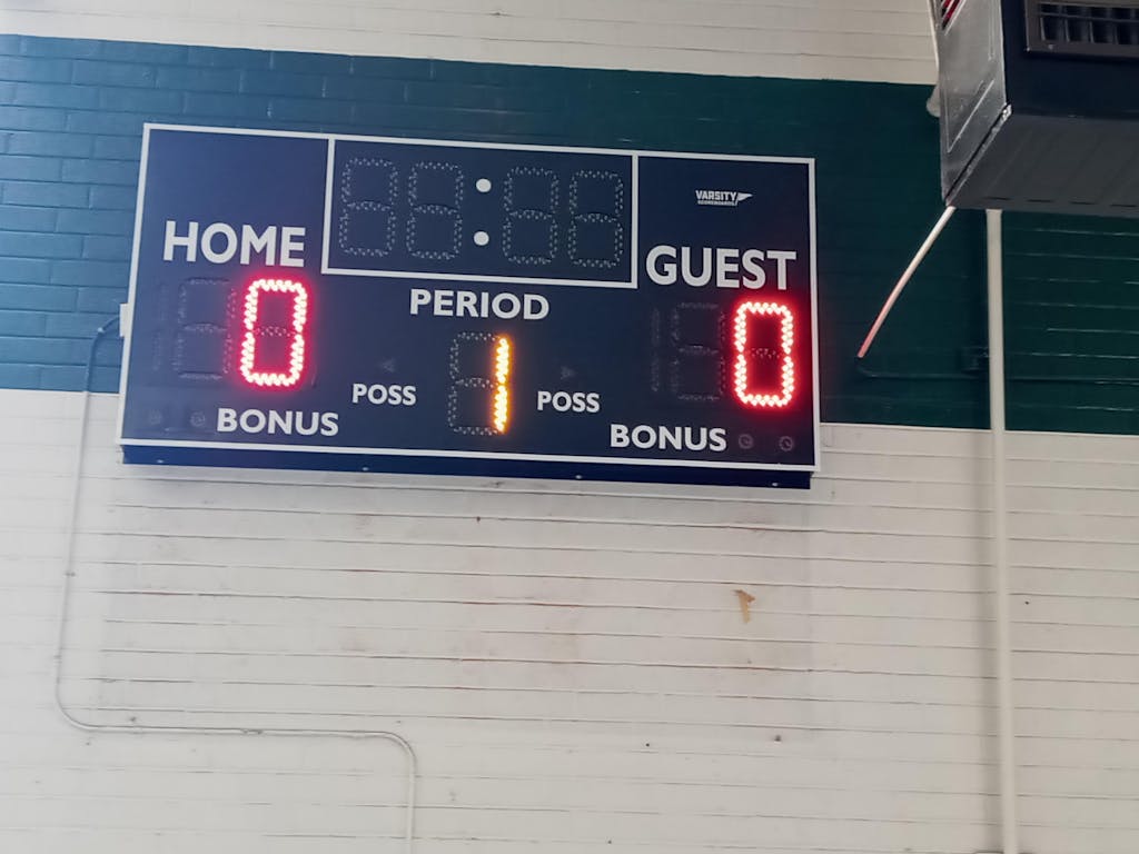 Varsity Scoreboards 2230 Indoor Multi-Sport Scoreboard – Pro Sports Equip