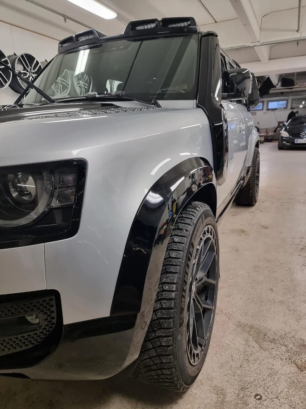 Defender L663 Wide Wheel Arch Kit 90/110 - Gloss Black – Project Rebel