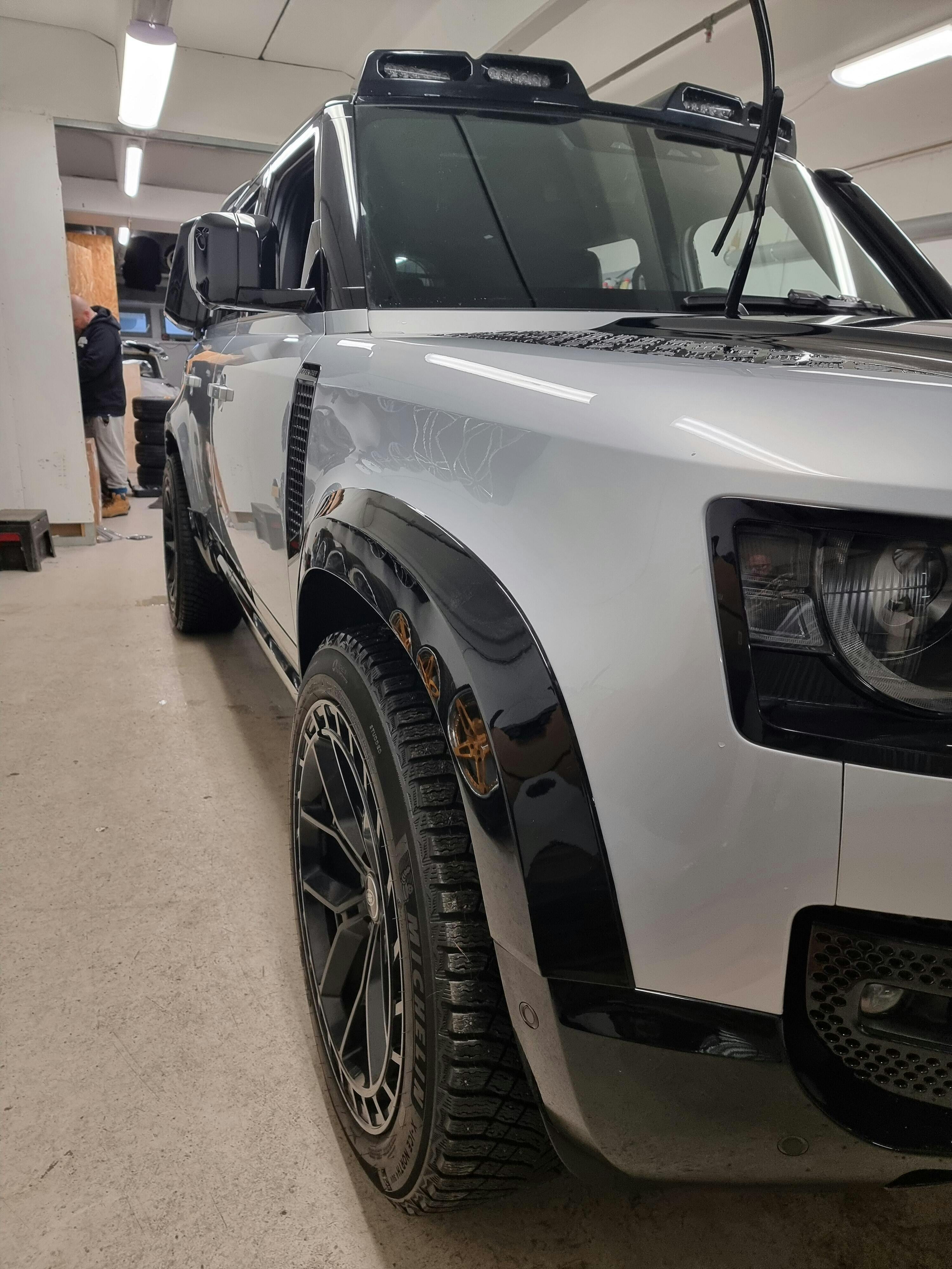 Defender L663 Wide Wheel Arch Kit 90/110 - Gloss Black – Project Rebel