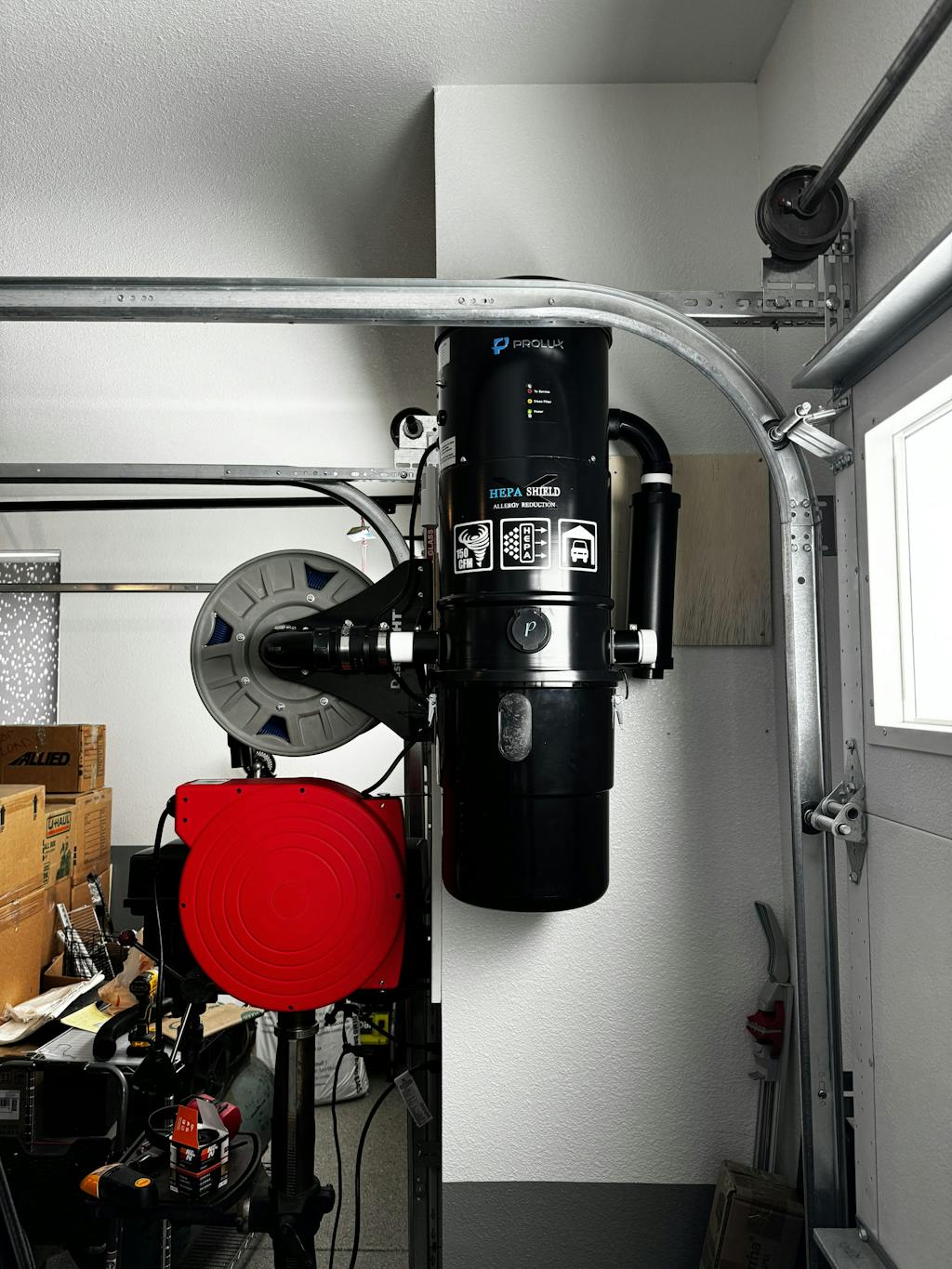 Prolux CV12000 Central Vacuum Power Unit with most powerful 2 speed mo ...