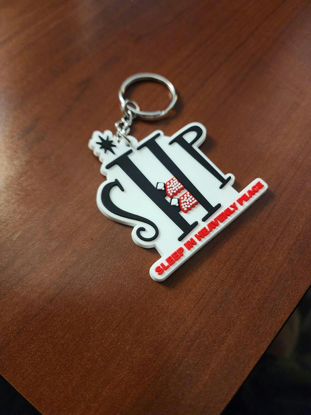 3D Custom Die-Cut Rubber Keychains - Your LOGO Promo By Cody McConnell