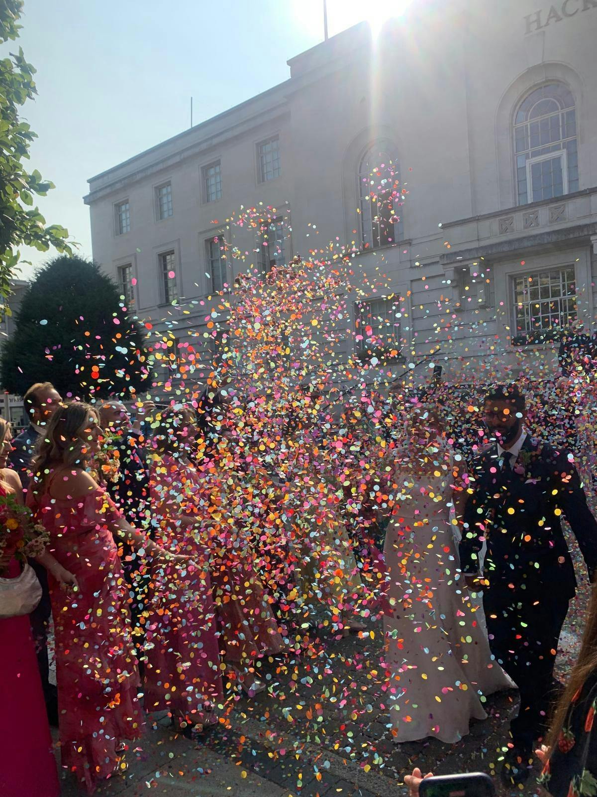 Biodegradable Rainbow Confetti Mix | Proper Confetti