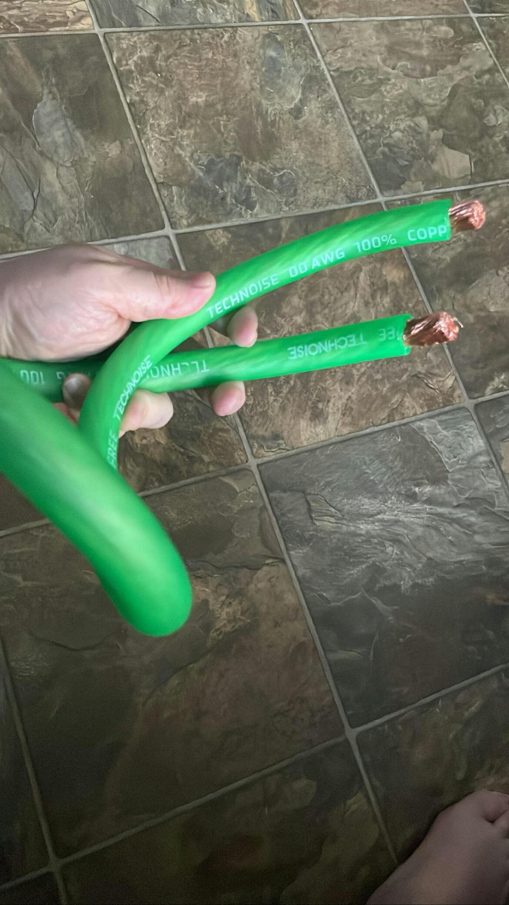 Neon Green OFC Wire - PRV Audio - Power / Ground Copper Cable