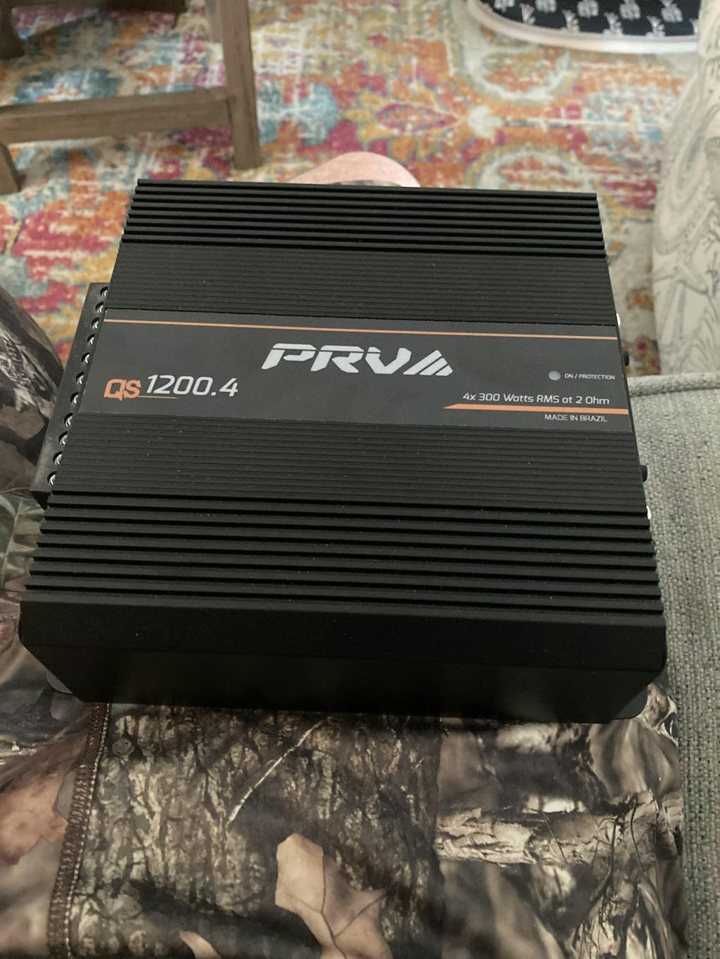 1200 Watts Compact 4 Channel Amplifier - QS1200.4 2 Ohm PRV Audio