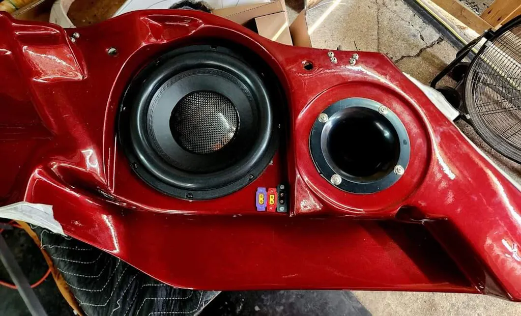 10" Motorcycle Subwoofer - MT10SW1000 D4 - PRV Audio