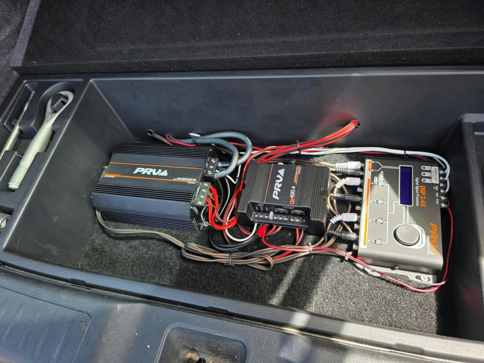 400 Watts Compact 4 Channel Amplifier - QS400.4 2 Ohm PRV Audio