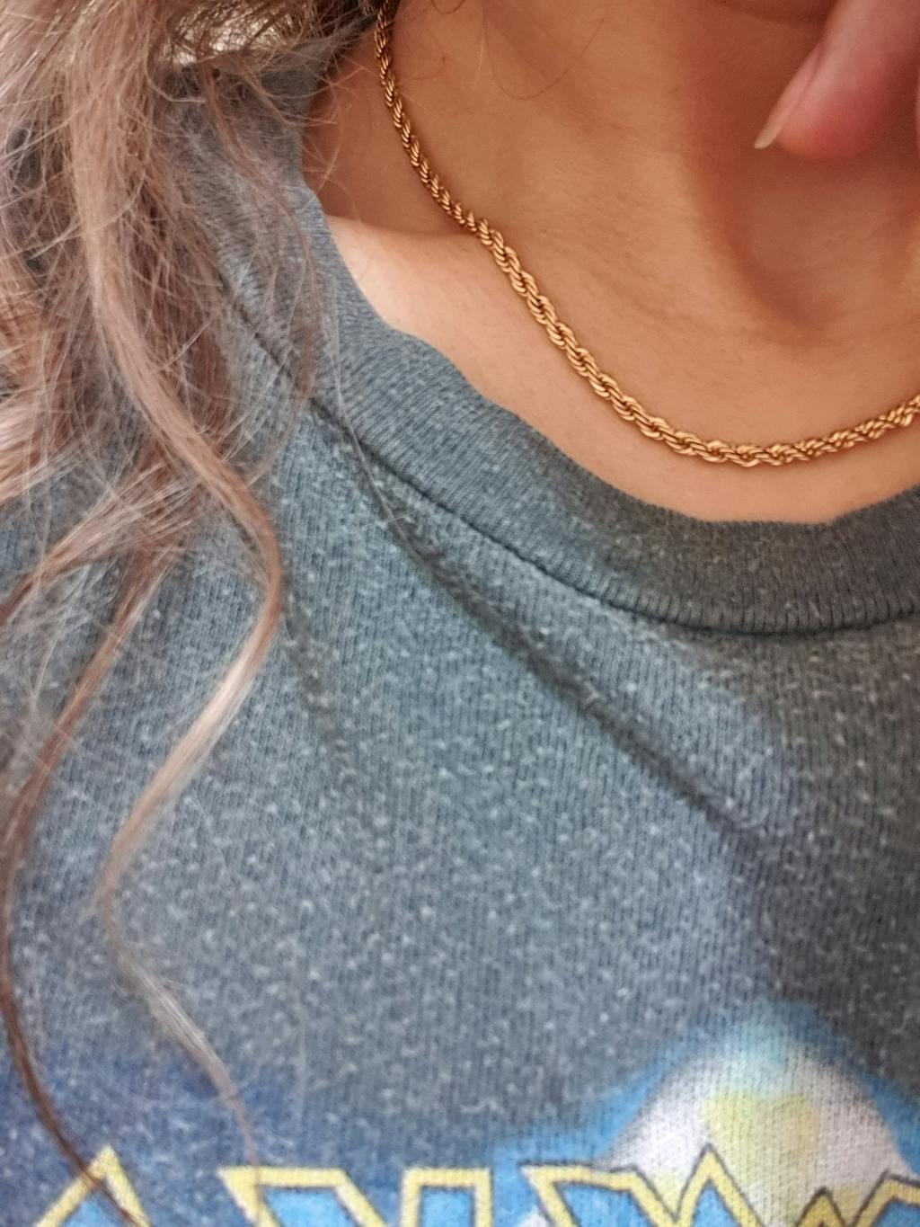 Women's Rope Chain In Gold - PRYA UK