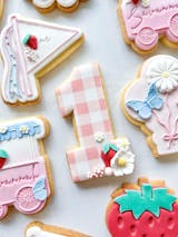 Gingham Edible Image - A4 Cake Wrap Frosting Sheet – Psychobakes