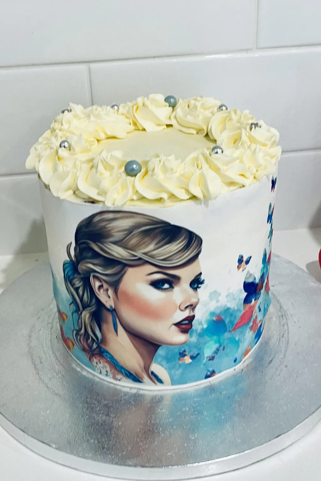 Taylor Swift Cake Wrap | A4 Edible Image | Era's Tour Icing Sheet ...