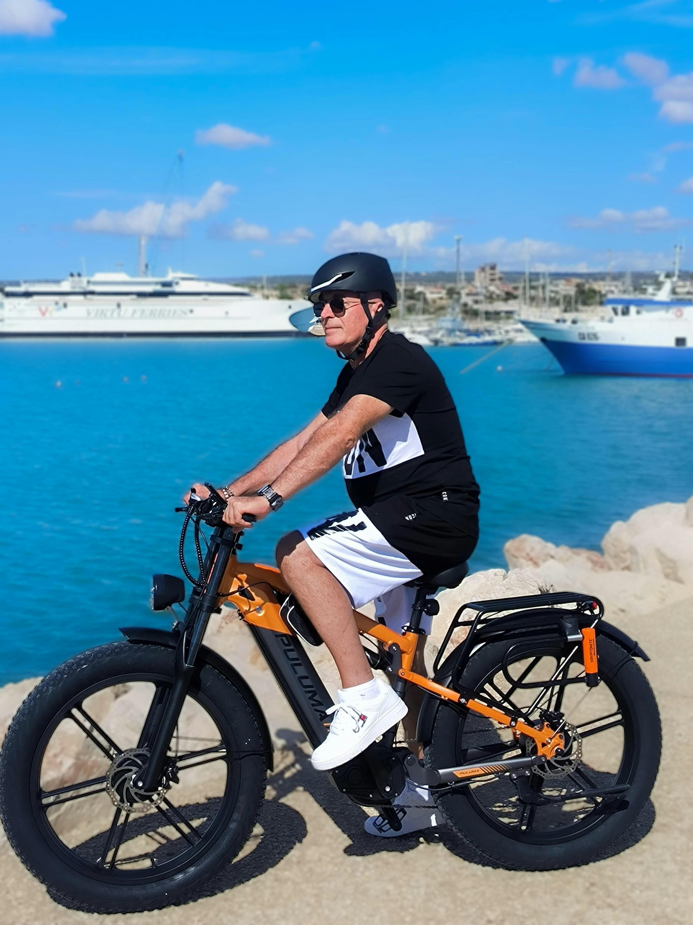 Fat tire electric bicycle | 48V 20Ah battery | Dual motor 2x1000W – PULUMA