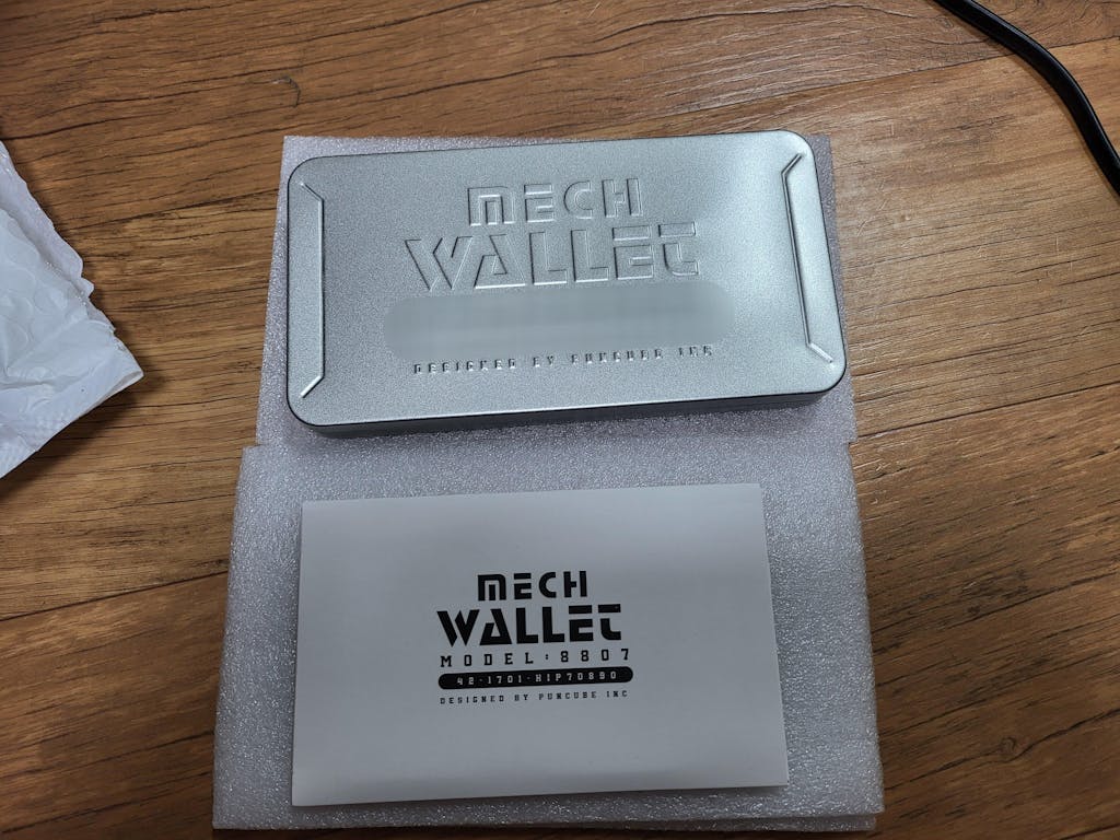 Mech Wallet | PunCube® RFID Wallet