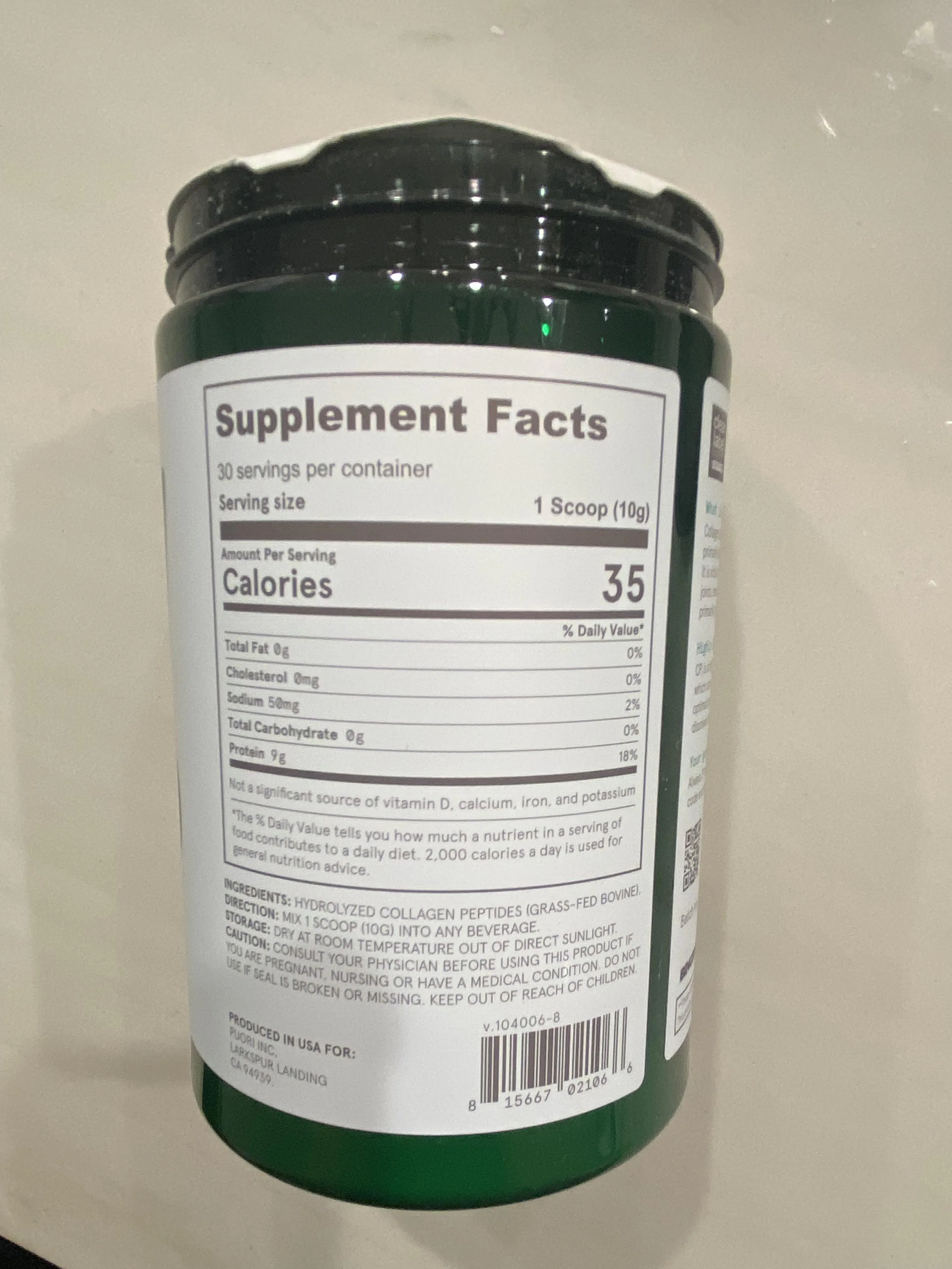 CP1 - Pure collagen peptides