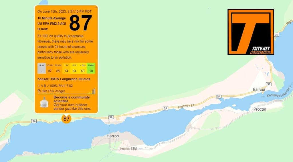 PurpleAir Classic Air Quality Monitor