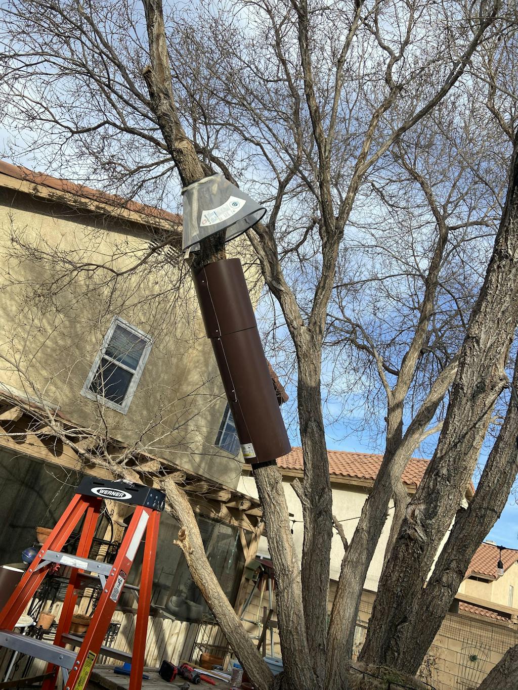 Cat Anti-Climb Tree Guard Baffle Kit - Purrfect Fence