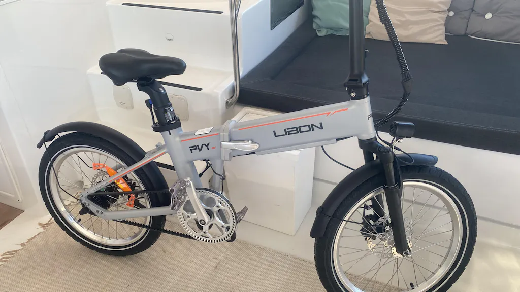 PVY LIBON | Dual Battery Ultralight Folding E-Bike – PVY E-BIKE