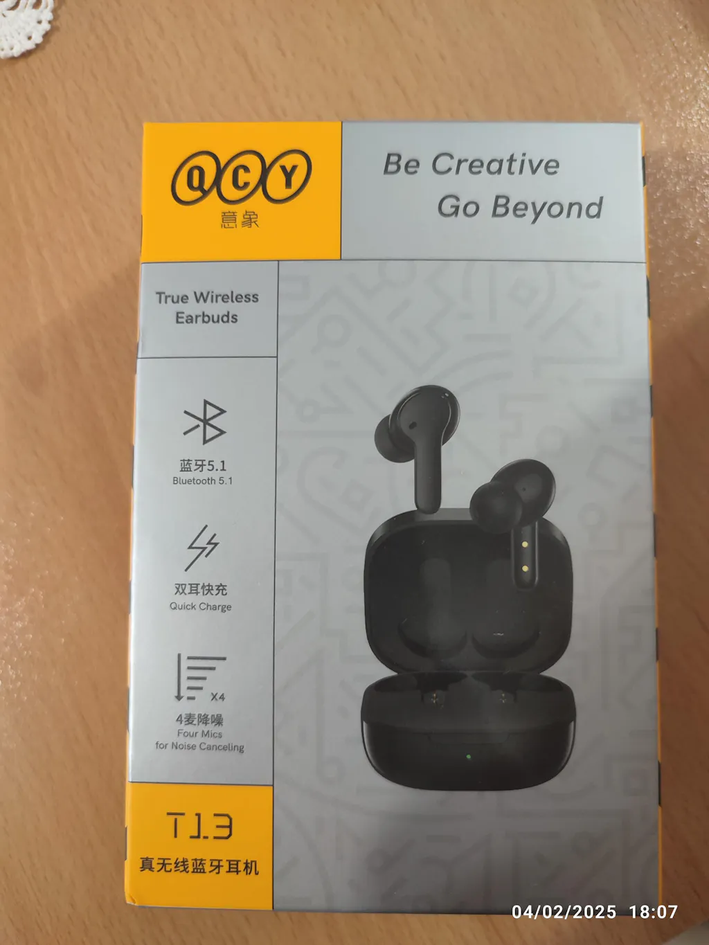 QCY T13 True Wireless Earbuds, ENC Noise Cancelling, 40H Playtime – QCY ...