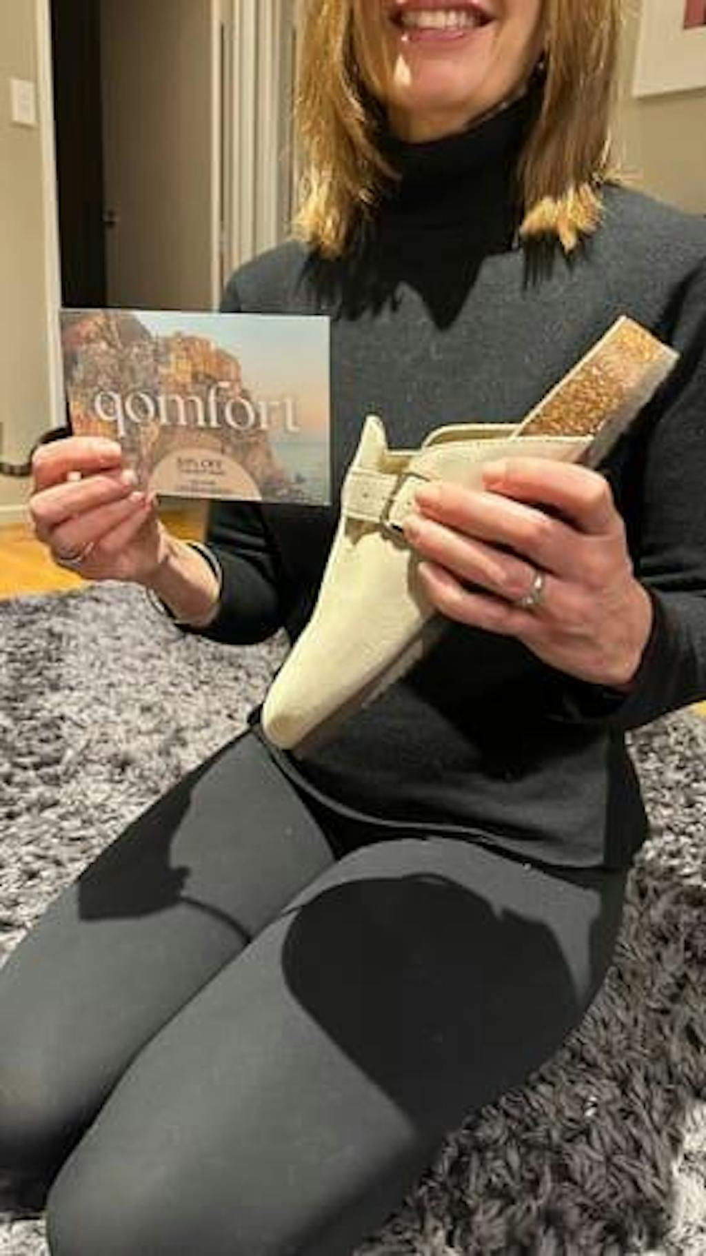 Genuine Suede Clogs by Qomfort Co.