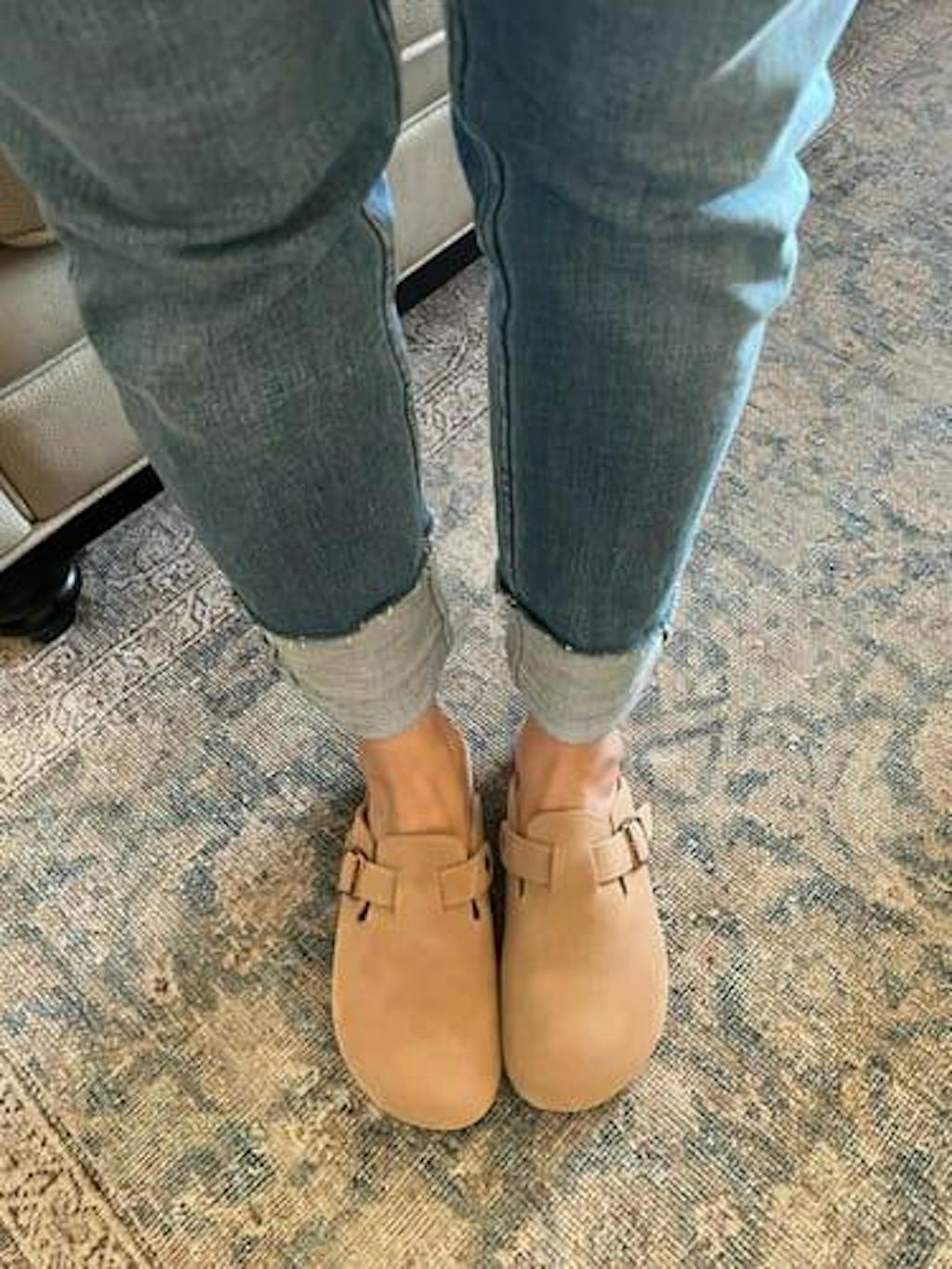 Genuine Suede Clogs by Qomfort Co.