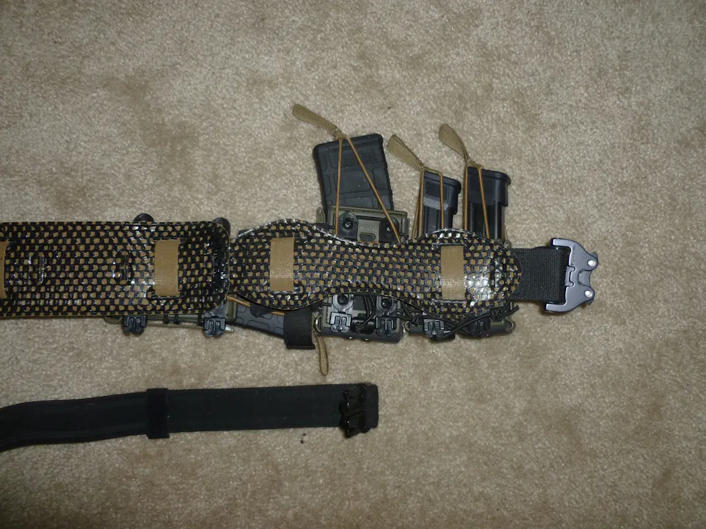 Ventilated Gun Belt Pads | Tactical Battle Belt Padding
