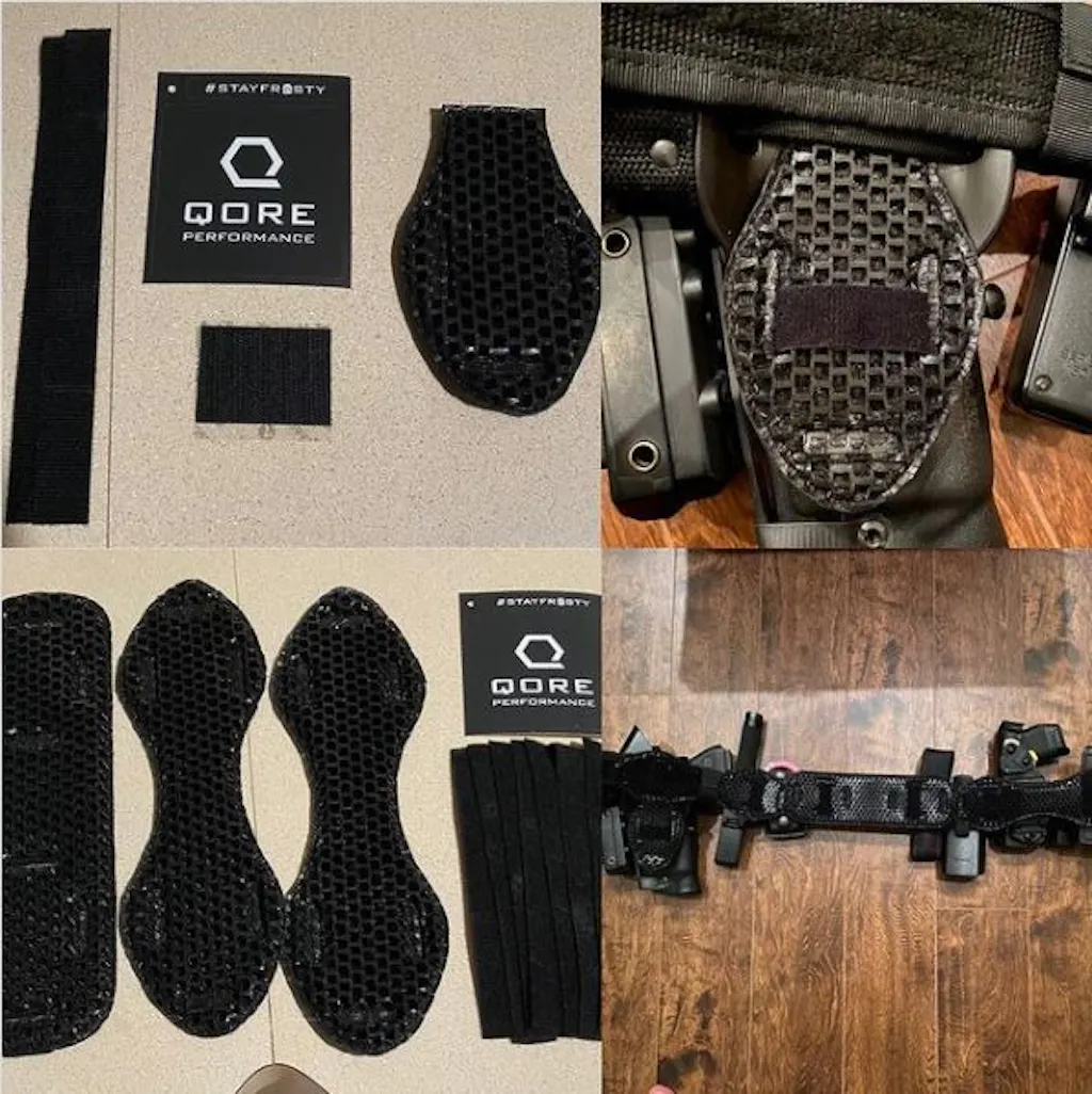 Ventilated Gun Belt Pads | Tactical Battle Belt Padding