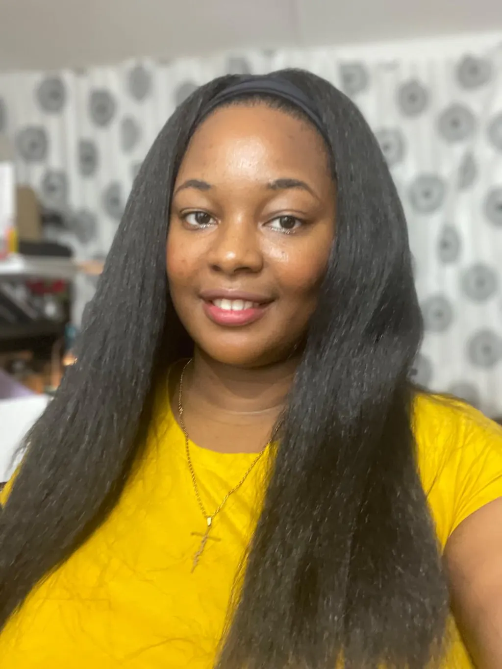 Headband Kinky Straight Wave Wig Human Hair Superfect Brazilian Human ...