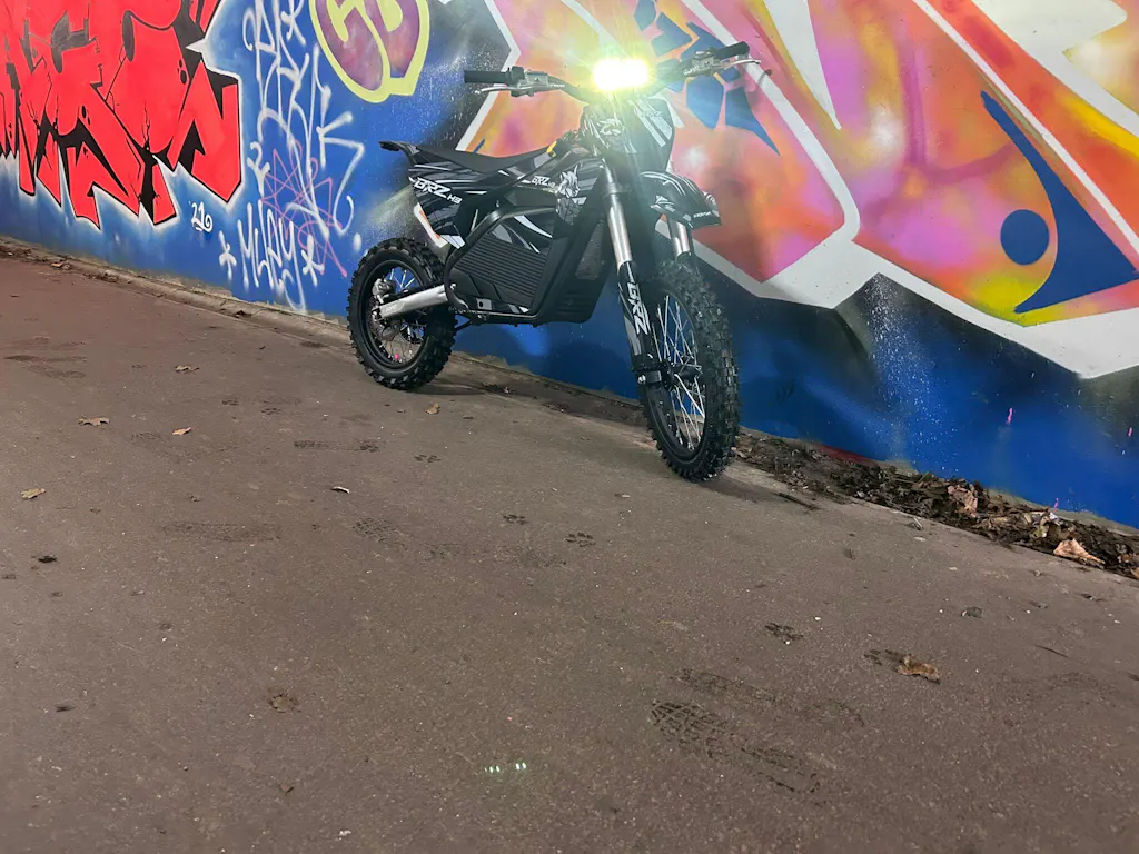 BRZ Neon Thunder Pro 72v 5000w Electric Dirt Bike 17/14" – Quad Warehouse