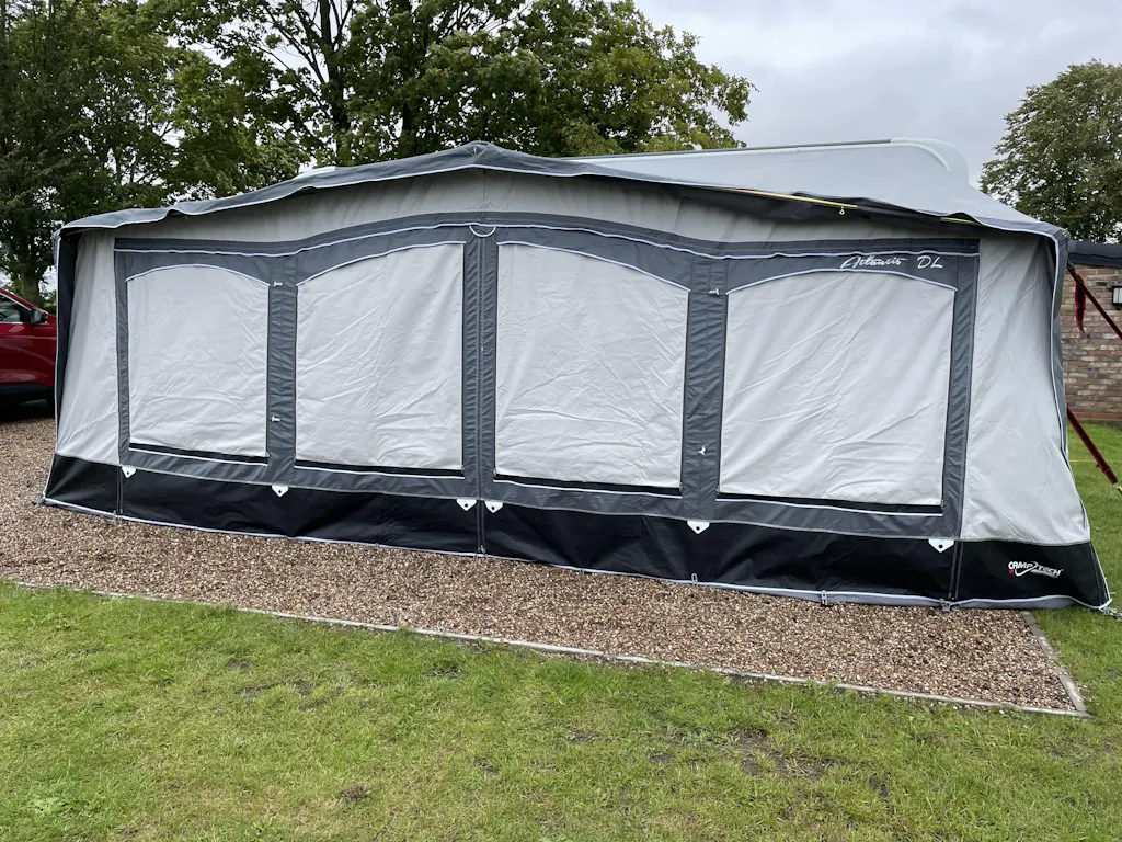Camptech Atlantis DL Seasonal Caravan Awning + Free Storm Straps (2024 ...