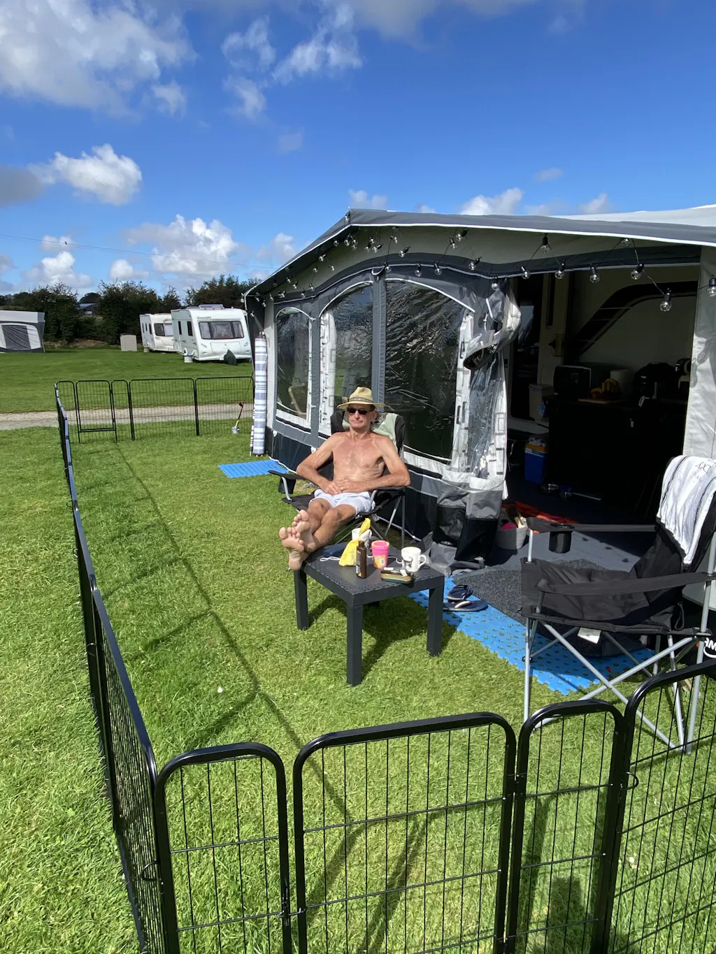 Camptech Atlantis DL Seasonal Caravan Awning + Free Storm Straps (2024 ...