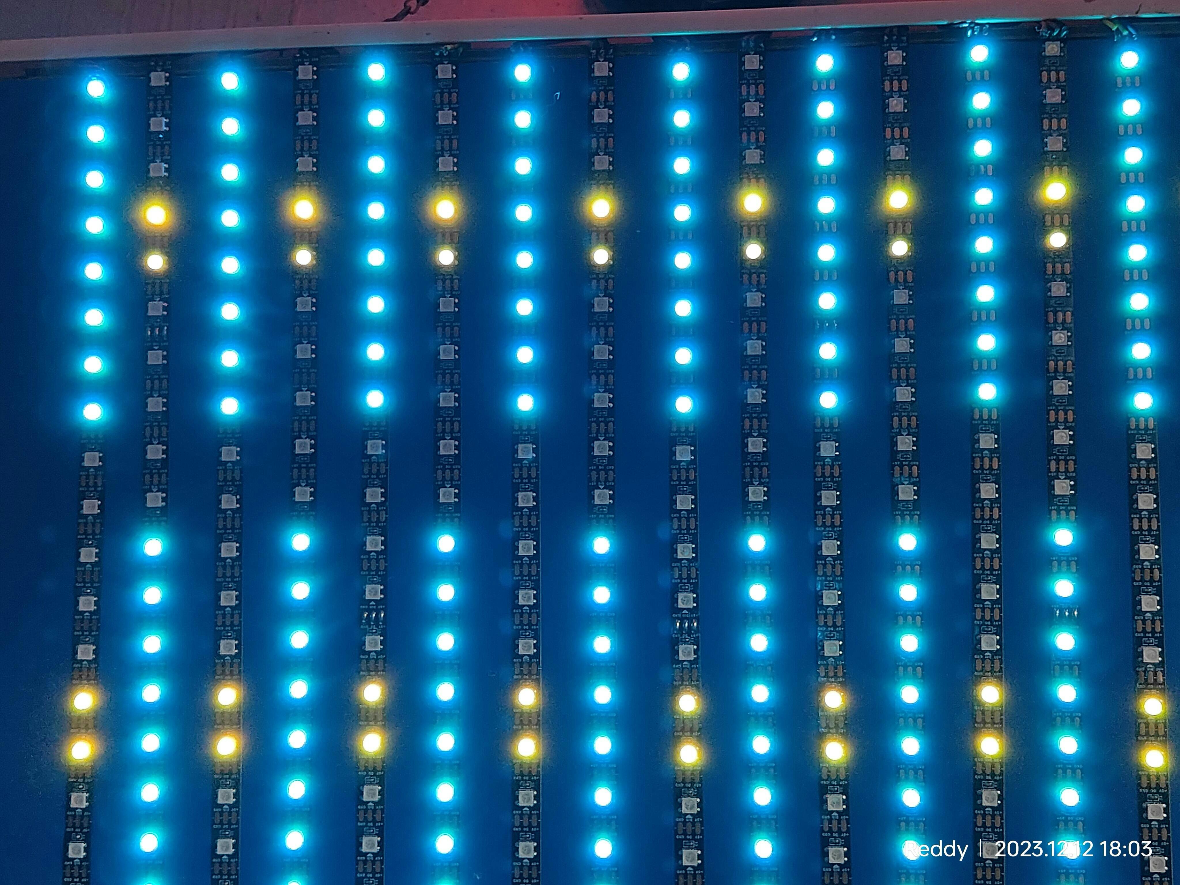 WS2812B Neopixel LED Strip 60LED/MTR - 5V IP20 Addressable LED Strip ...