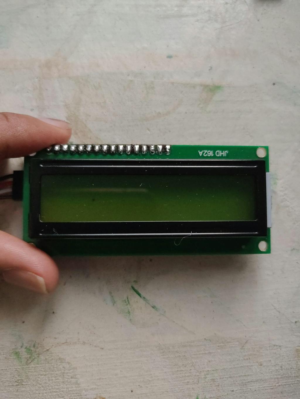 16x2 LCD Display Module (Green) – QuartzComponents