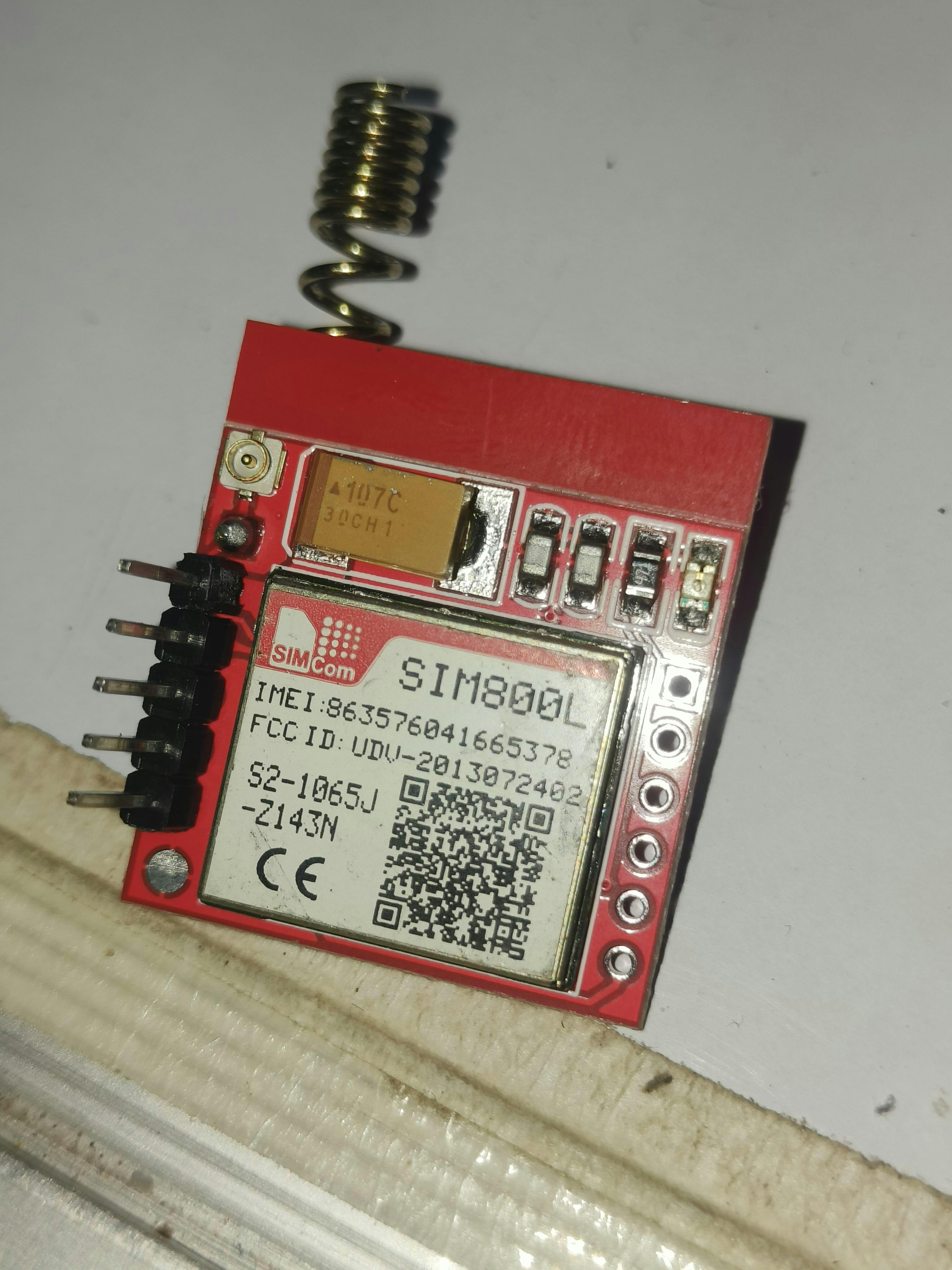 Buy SIM800L GPRS GSM Module - Quad-Band TTL Serial Port- KG258 ...