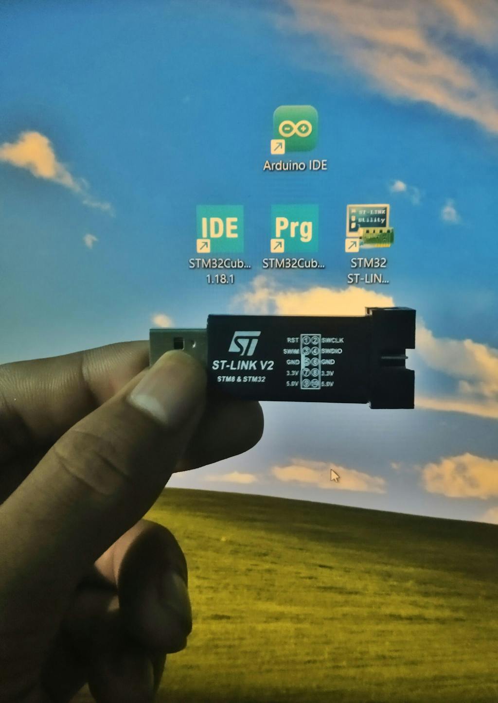 ST-Link V2 Mini STM8 STM32 Simulator Downloader Programmer ...