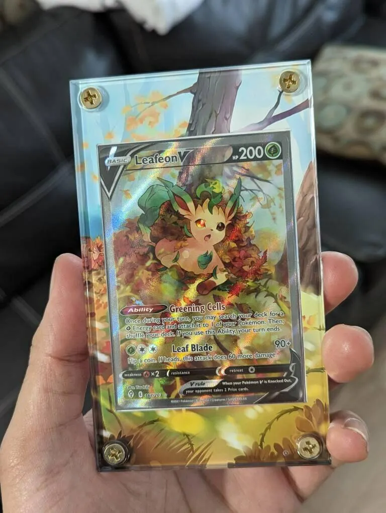 Leafeon V Alt Art | Evolving Skies | Art Guard (Ungraded) – QuietCustoms