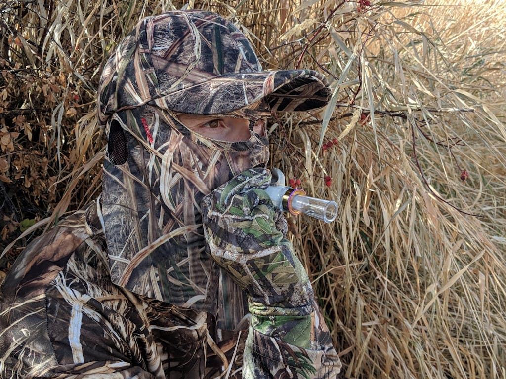 Mossy Oak and Realtree Camo Hat with Built-in Face Mask for Hunting#N ...