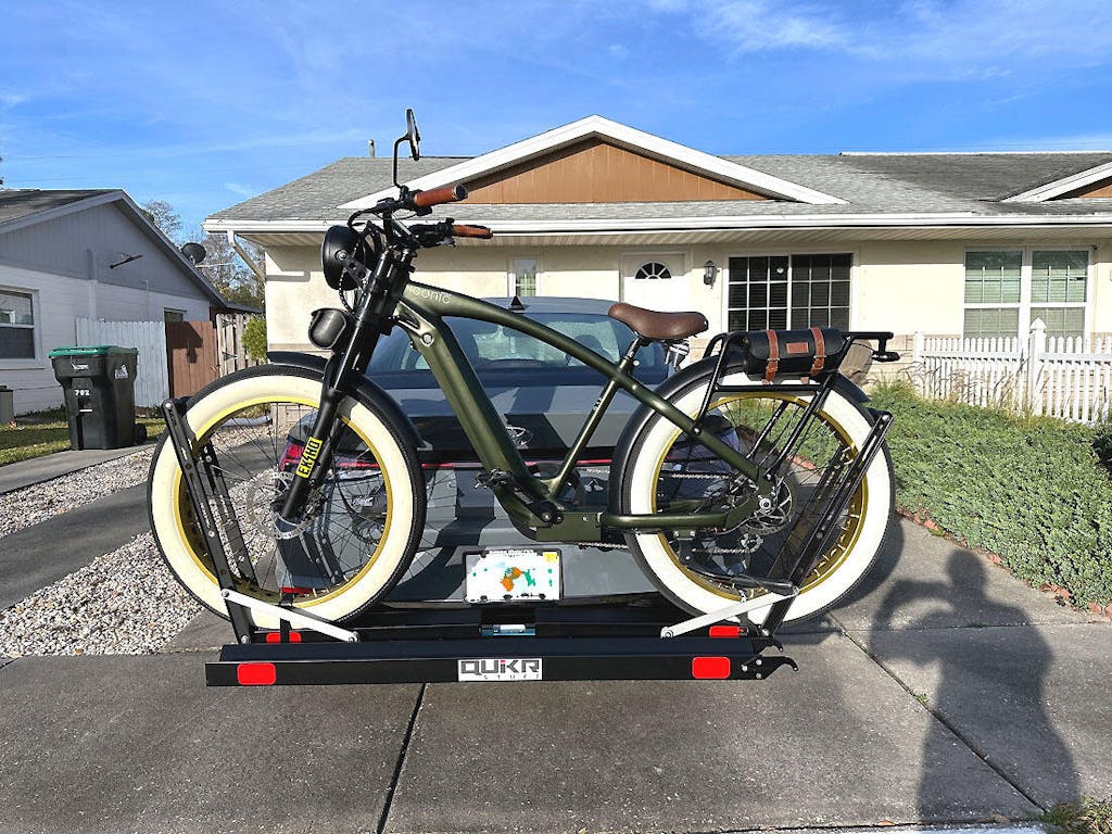 Mach2 Single Rack - 2" Hitch - QuikrStuff - Proudly made in the USA