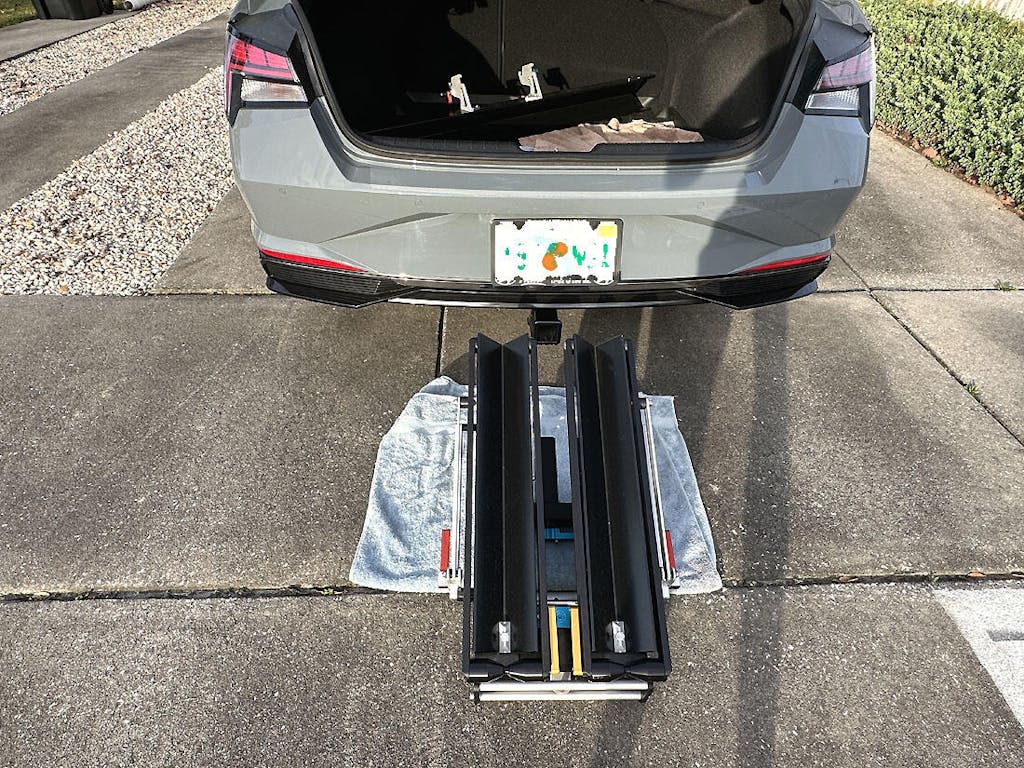 Mach2 Single Rack - 2" Hitch - QuikrStuff - Proudly made in the USA