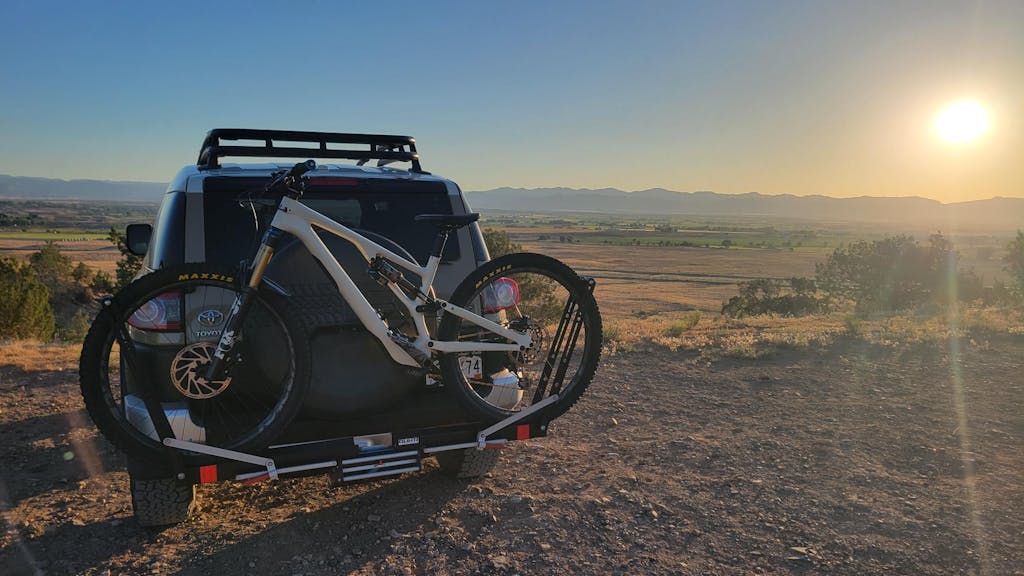 Mach2 Single Rack - 2" Hitch - QuikrStuff - Proudly made in the USA